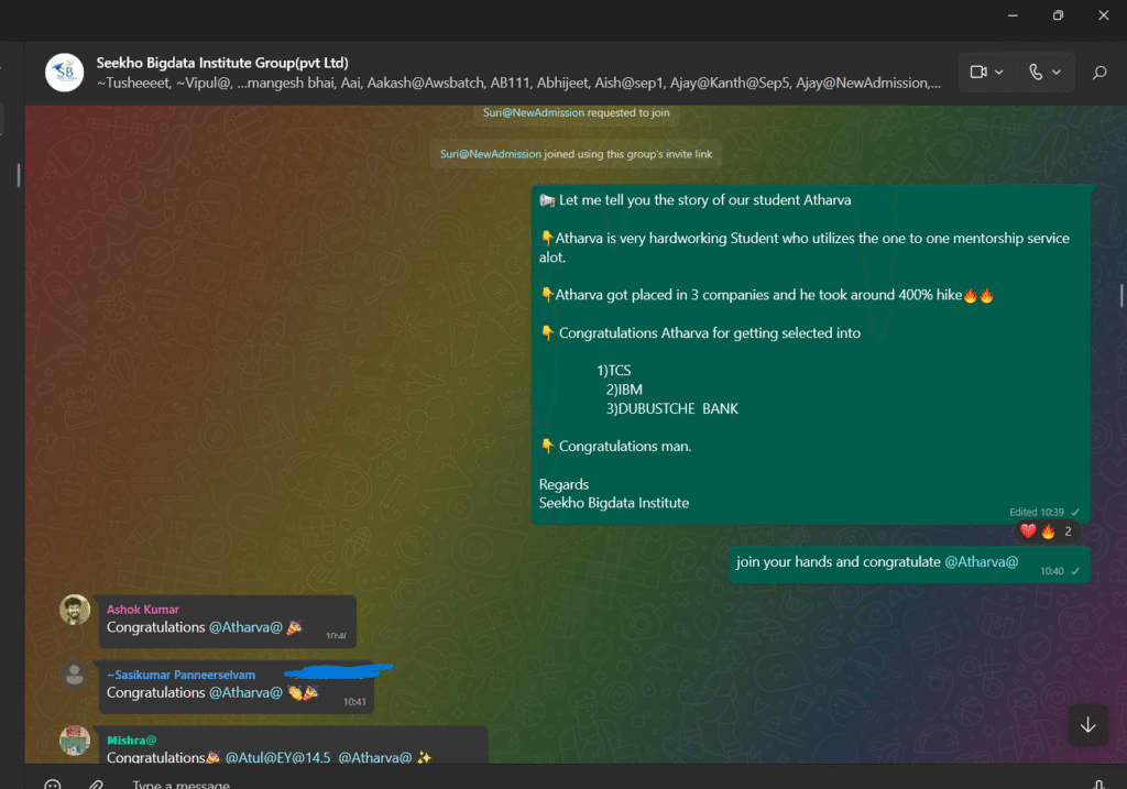 Seekho BigData – Data is the new oil