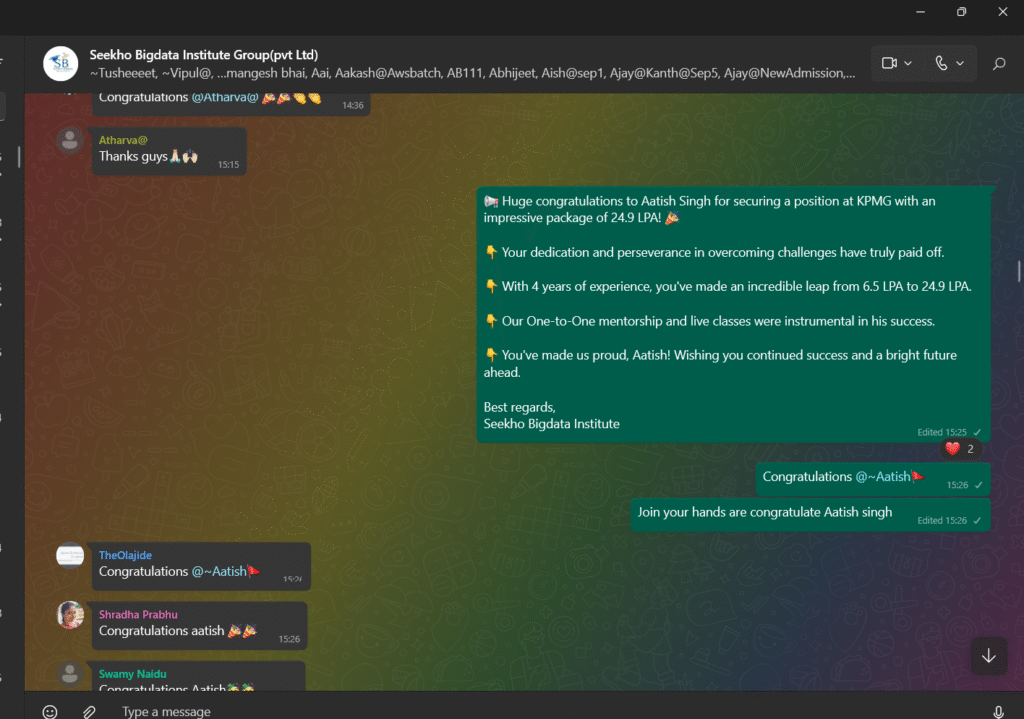 Seekho BigData – Data is the new oil